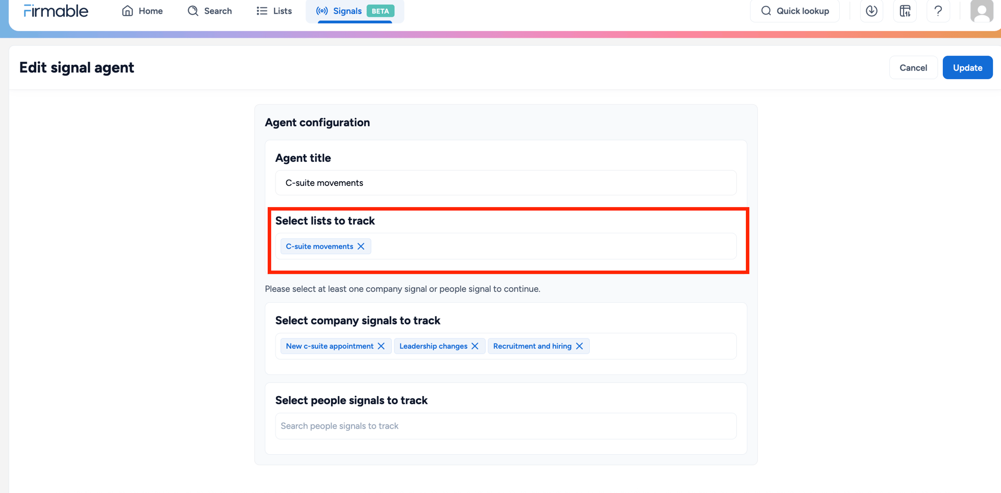 How to use Signal agents to gain insights on your prospects